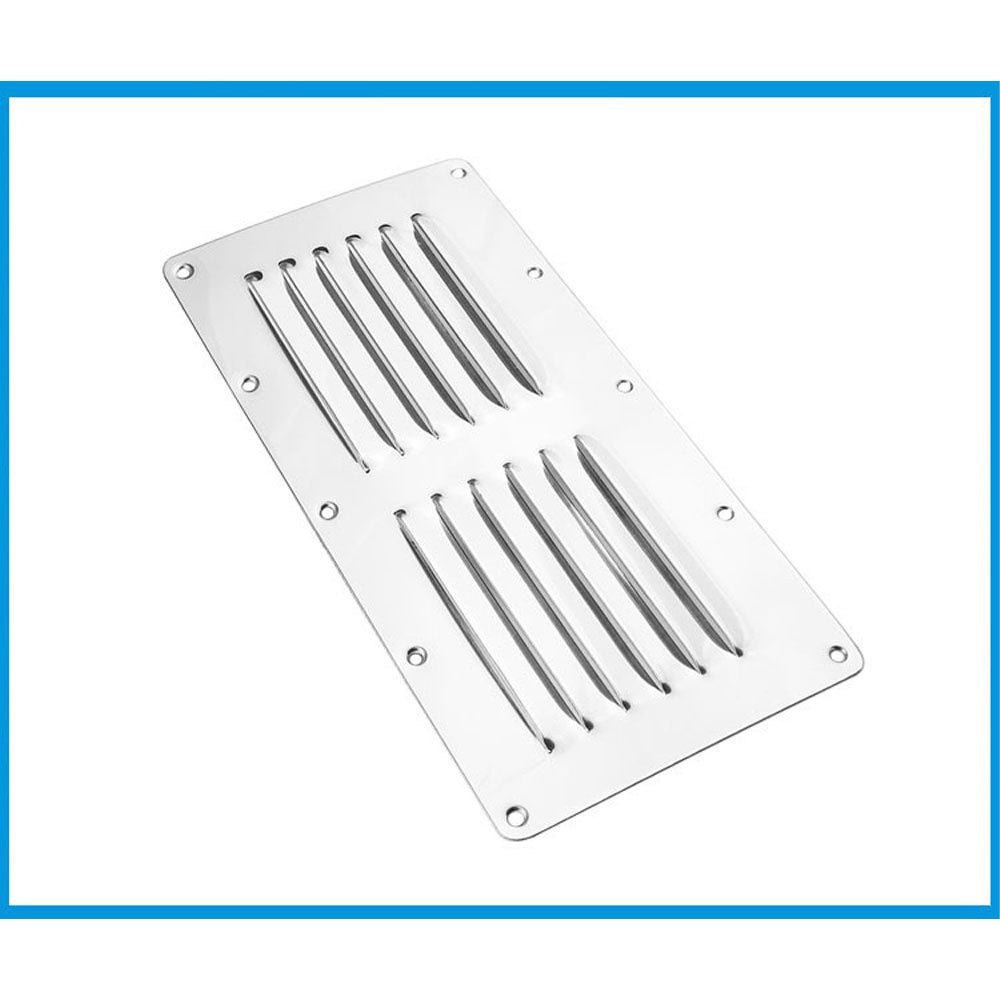 Grila de Ventilatie LLWL, Inox, 231x115x4mm, Argintiu - eMAG.ro