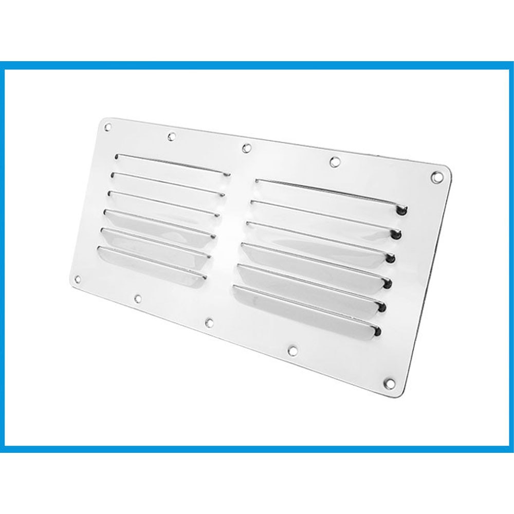 Grila de Ventilatie LLWL, Inox, 231x115x4mm, Argintiu - eMAG.ro