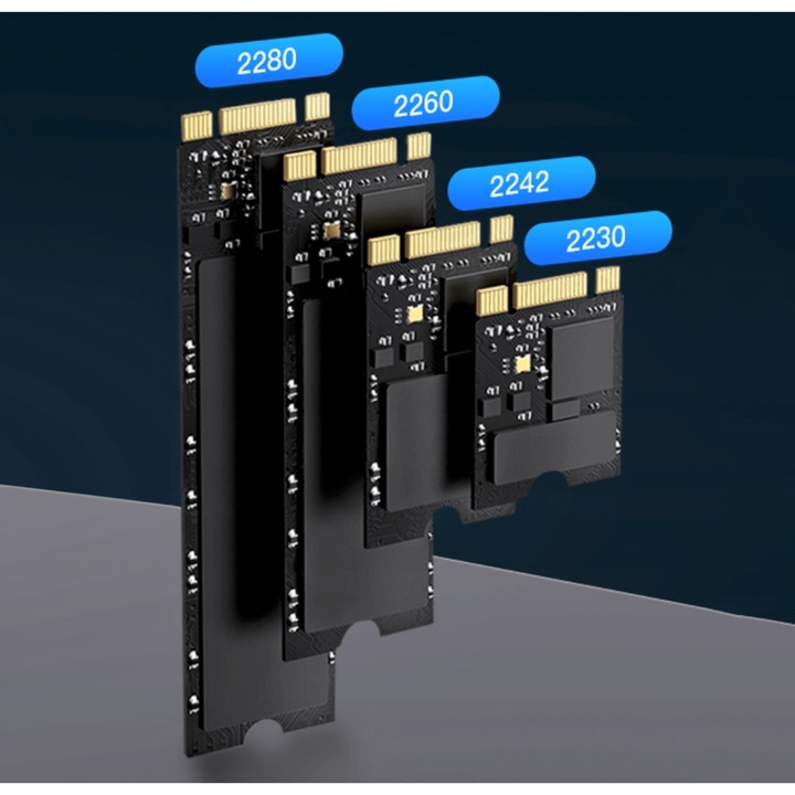 Rack extern NVME SSD Enclosure M.2 USB-C 3.2 Gen2 Adaptor M2 Reagle ...