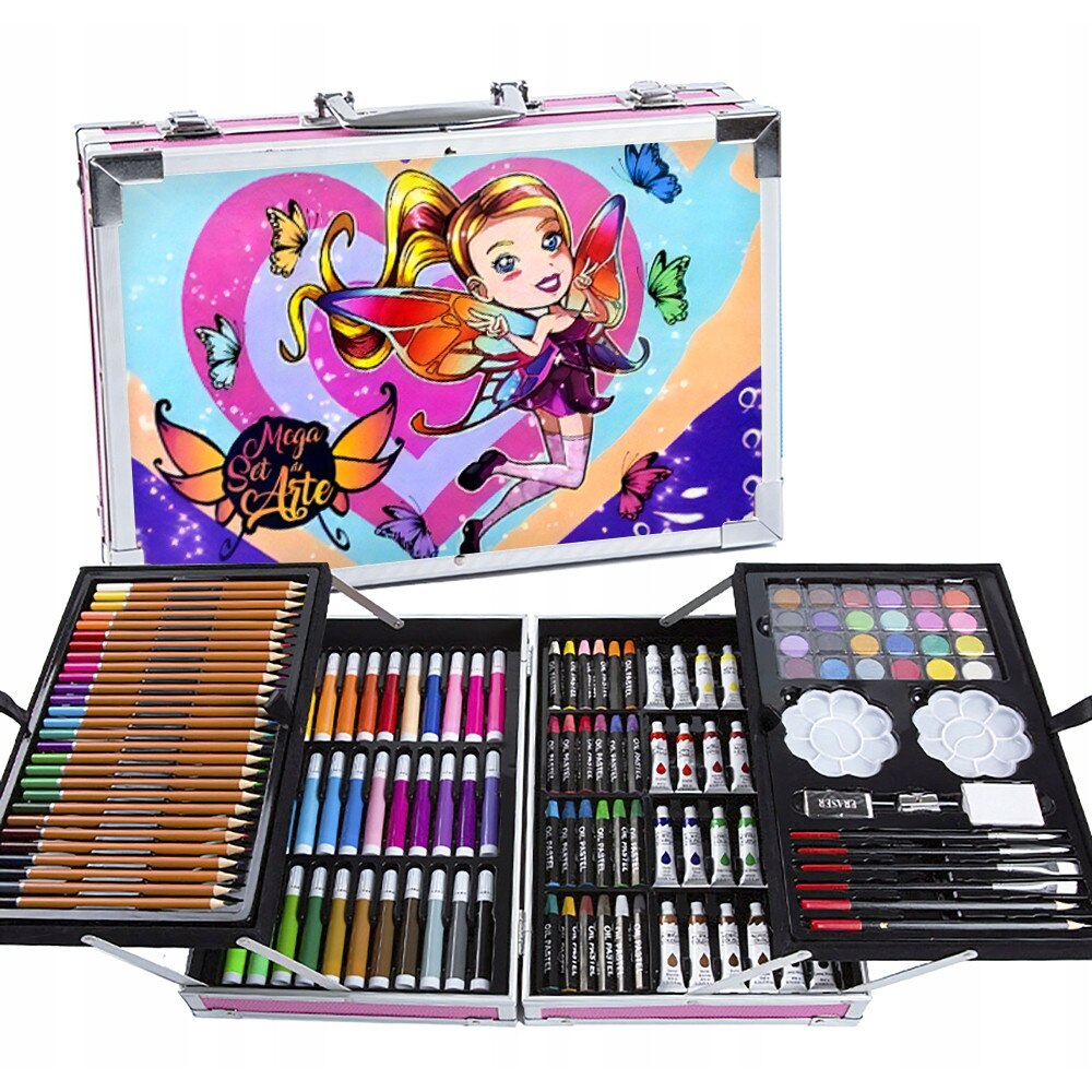 Set De Pictura Si Desen Pentru Copii Inc Trend, 145 Piese, Cutie ...