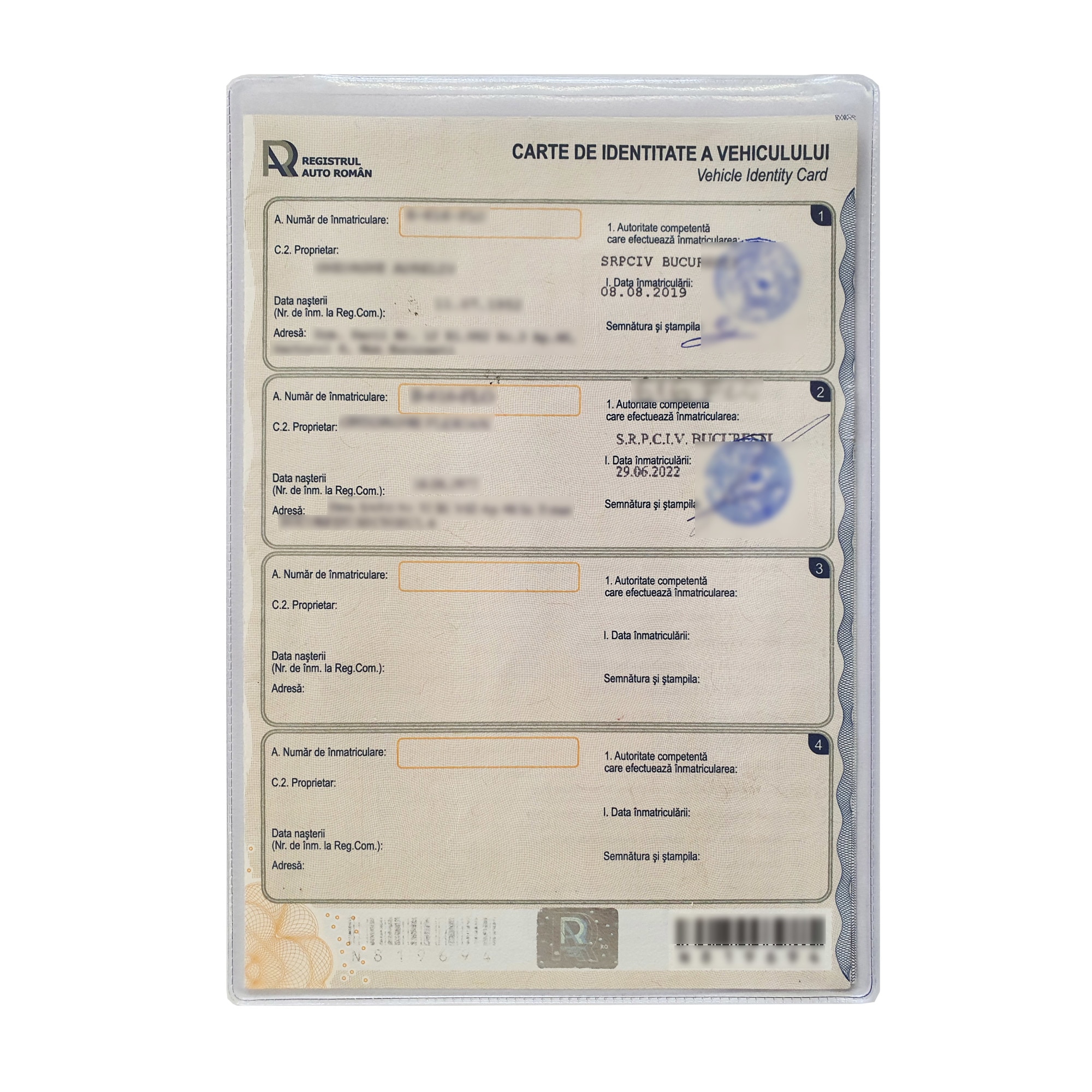 Coperta Carte Identitate Auto, Travelkit - eMAG.ro