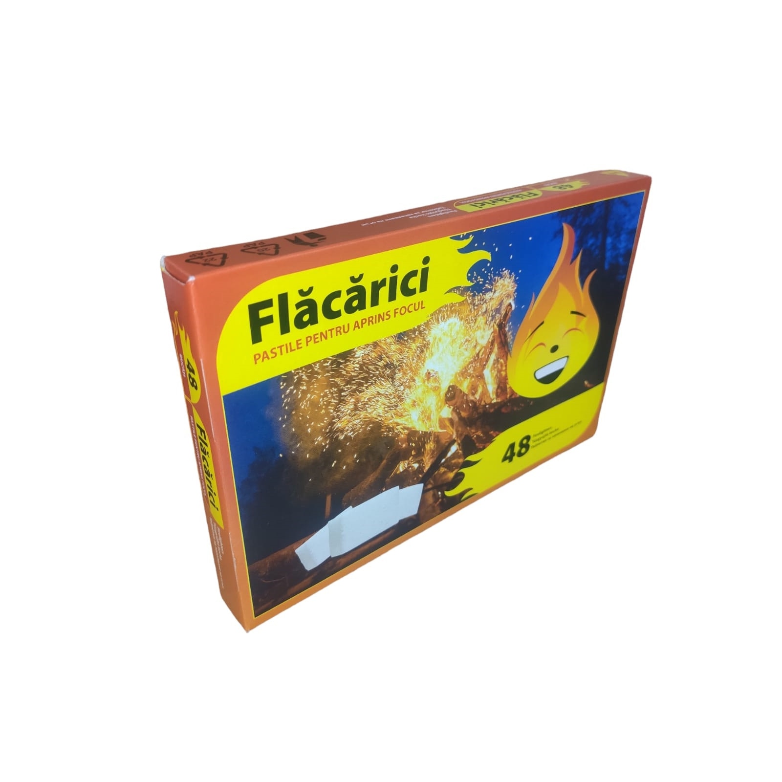 Pastile "Flacarici" pentru aprins focul 48 bucati - eMAG.ro