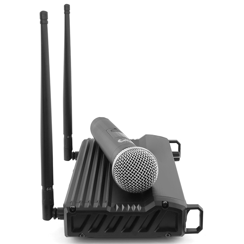 Statie cu microfon de mana UHF Wireless 660.69mhz Mac Mah - eMAG.ro