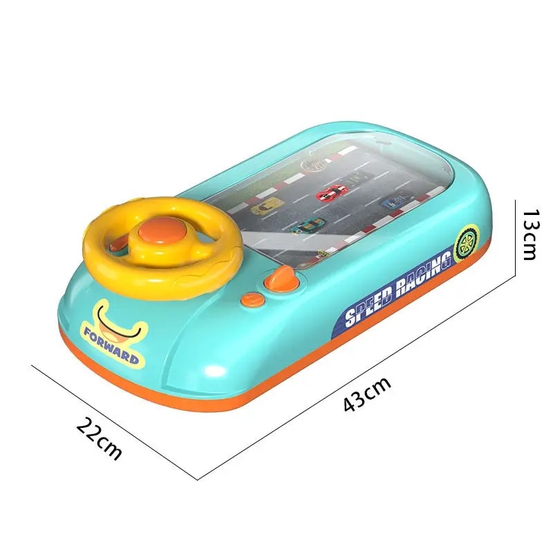 Masinuta simulator pentru copii ARIN®, curse auto, kid-safe, incarcare ...