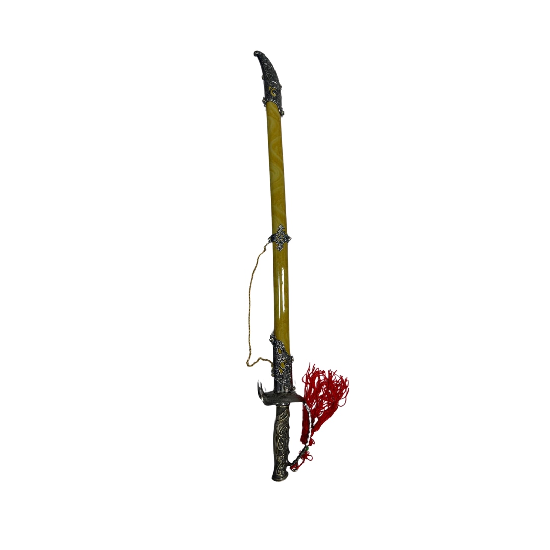 Sabie clasica tip panoplie, teaca inclusa, 88 cm - eMAG.ro