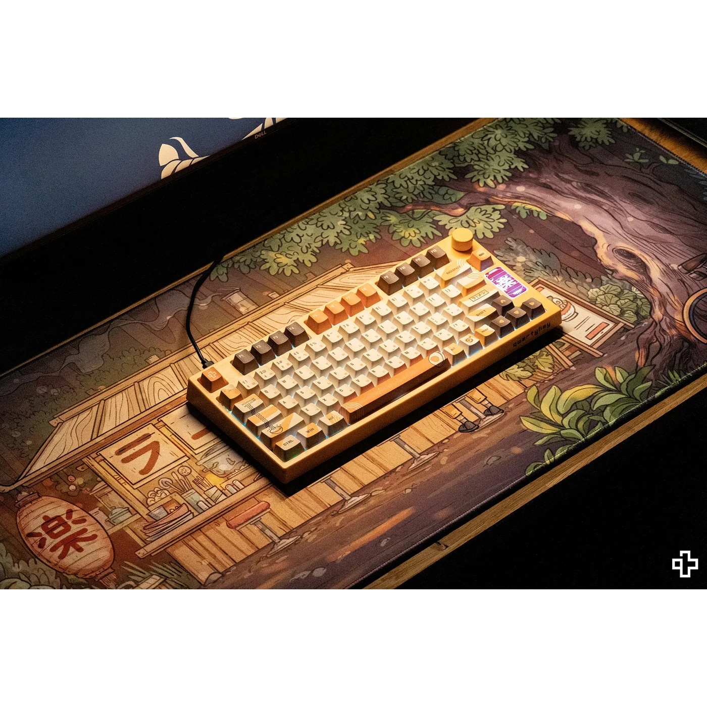 Mousepad Gaming QwertyKey Ramen, Impermeabil, 90 x 40 cm - eMAG.ro