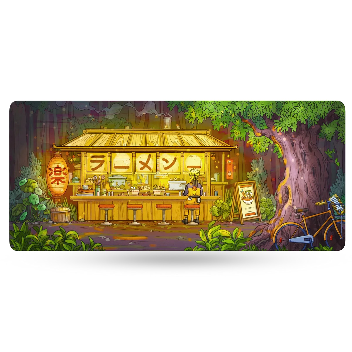 Mousepad Gaming QwertyKey Ramen, Impermeabil, 90 x 40 cm - eMAG.ro