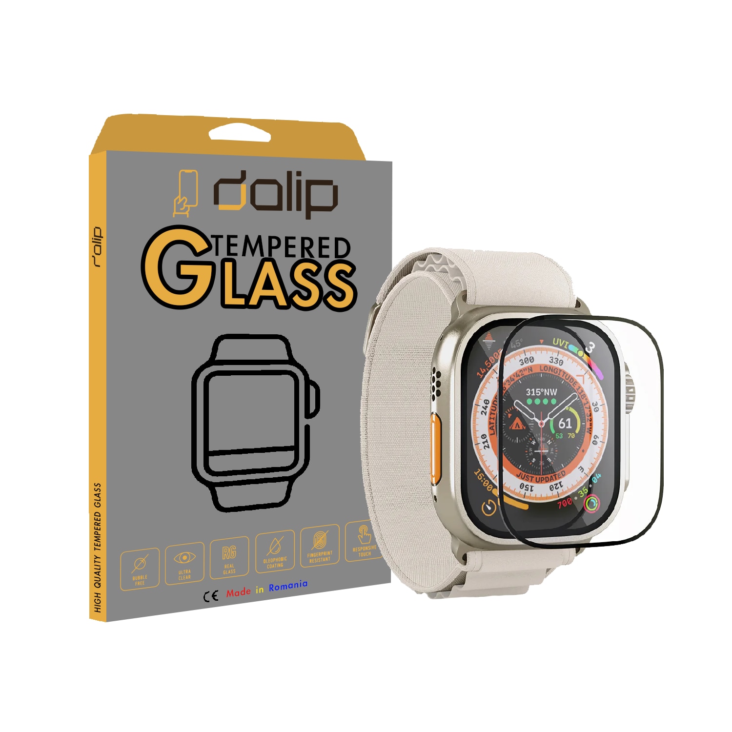 Smartwatch фолио за Apple Watch Ultra, Dalip Extreme Military ...