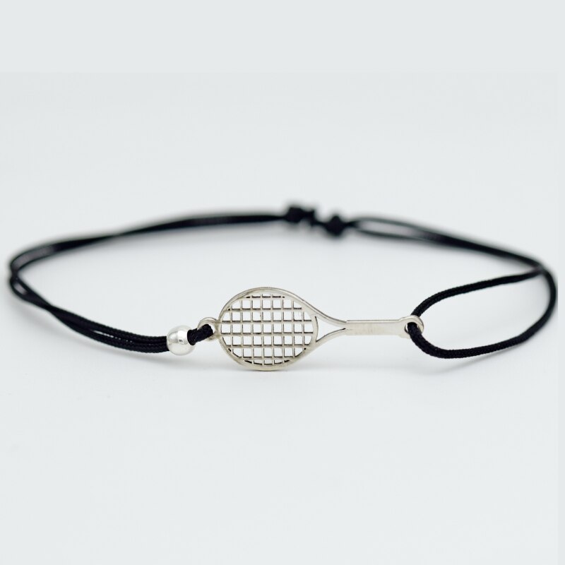 Bratara reglabila simbol Racheta tenis I love tenis - Argint 925 - eMAG.ro