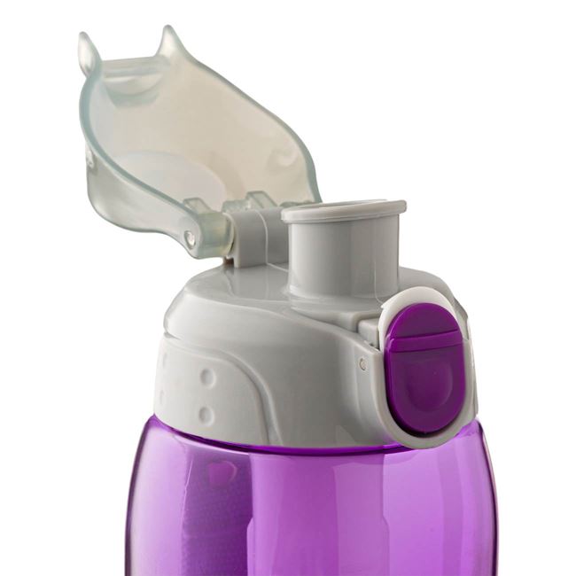 Sticla de apa cu acumulator de gheata si capac, capacitate 750ml, mov ...