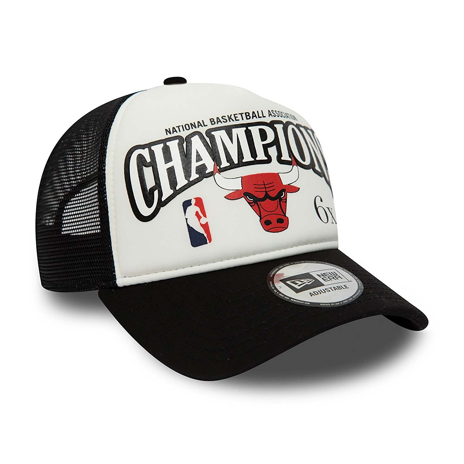 Sapca New Era ajustabila cu logo Chicago Bulls, Negru, 55-61 CM - eMAG.ro