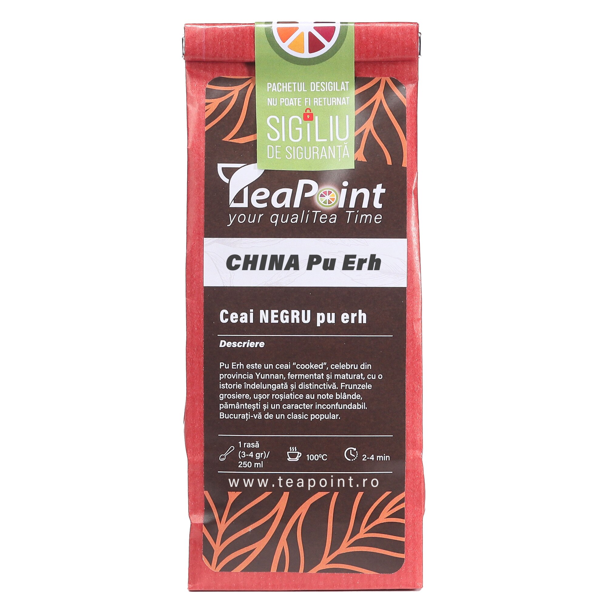 Ceai China Pu Erh 100 gr - eMAG.ro