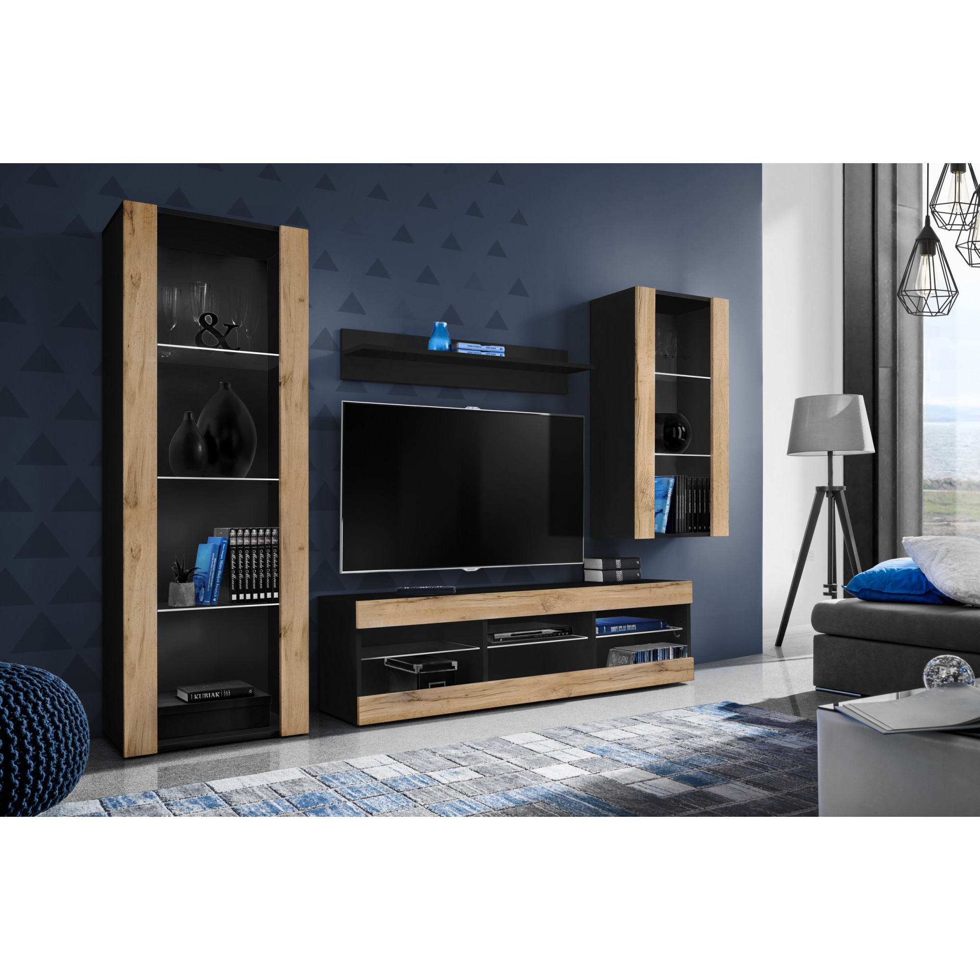 Set Mobila Living Tivoli Set Medio, Komodee, PAL, 195 x 159 x 35 cm ...