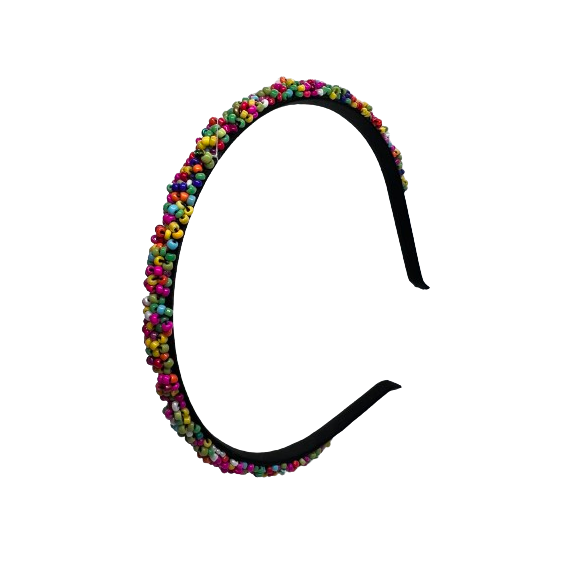 Cordeluta cusuta margele multicolore, 15 cm - eMAG.ro