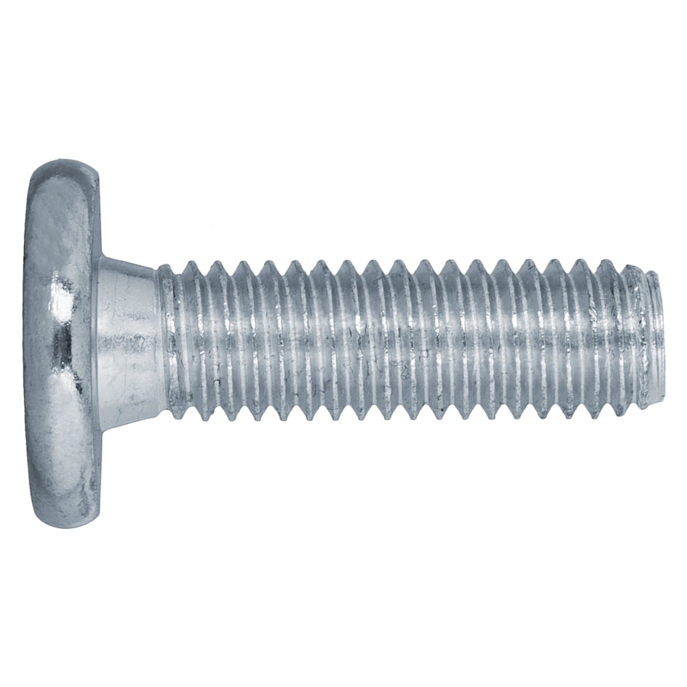 Surub cu cap plat, M6x10, Locas hexagonal, Otel zincat, 50 bucati - eMAG.ro