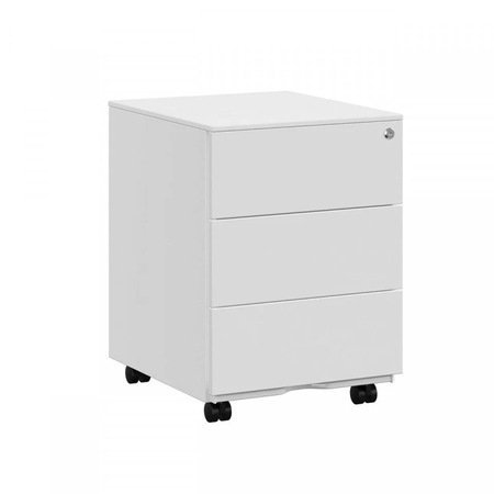 Corp mobil / rollbox, 45 x 39 x 55 cm, metal, alb, Songmics - eMAG.ro