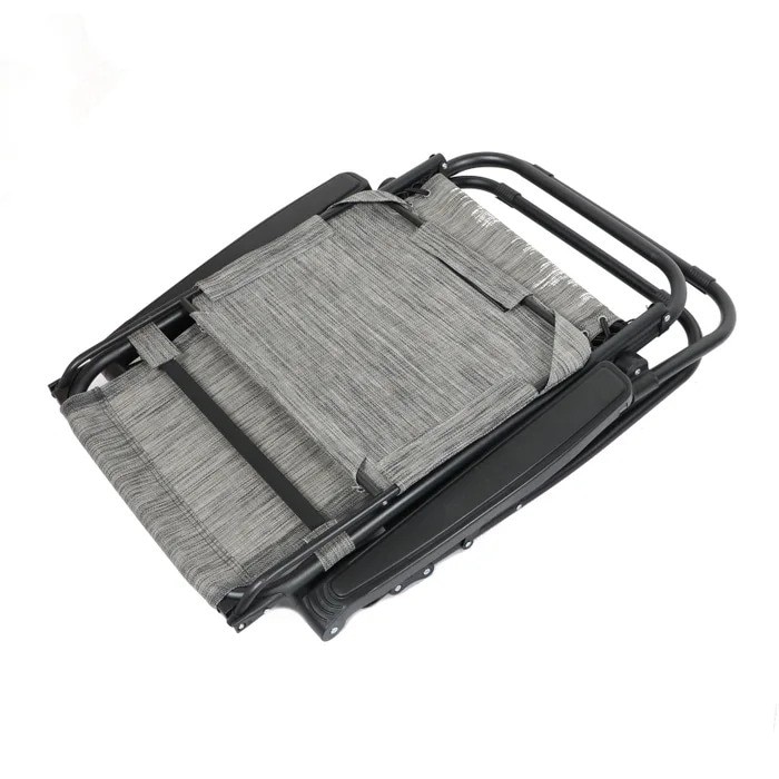 Scaun camping cu protectie solara, pliant Relax, structura metalica ...