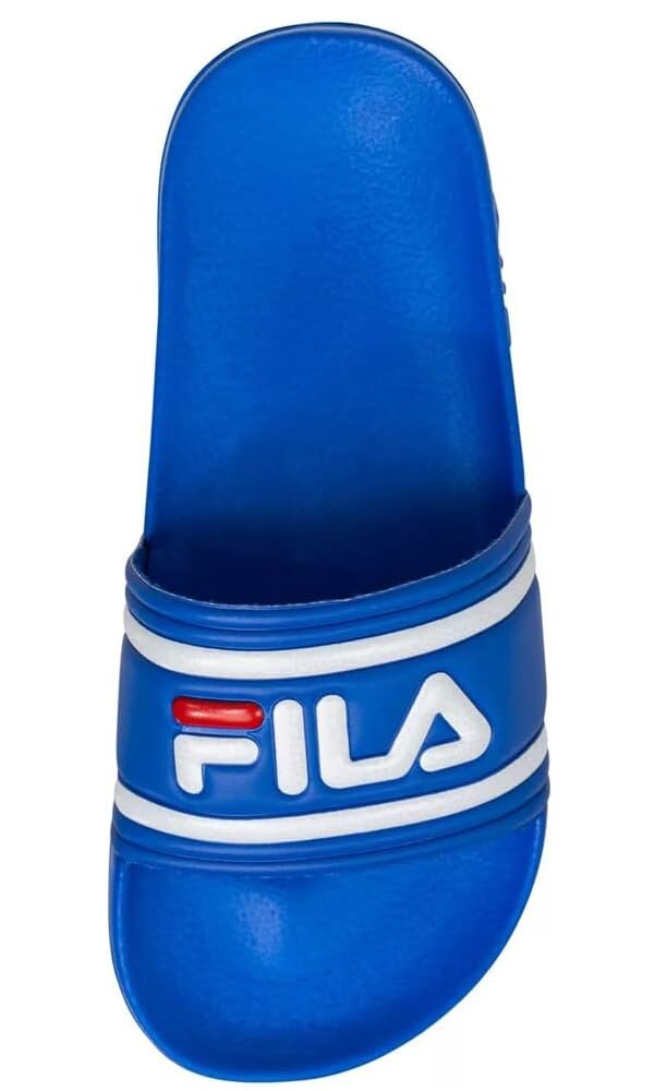 Slapi slip-on, Fila, plastic, albastru, 38 - eMAG.ro