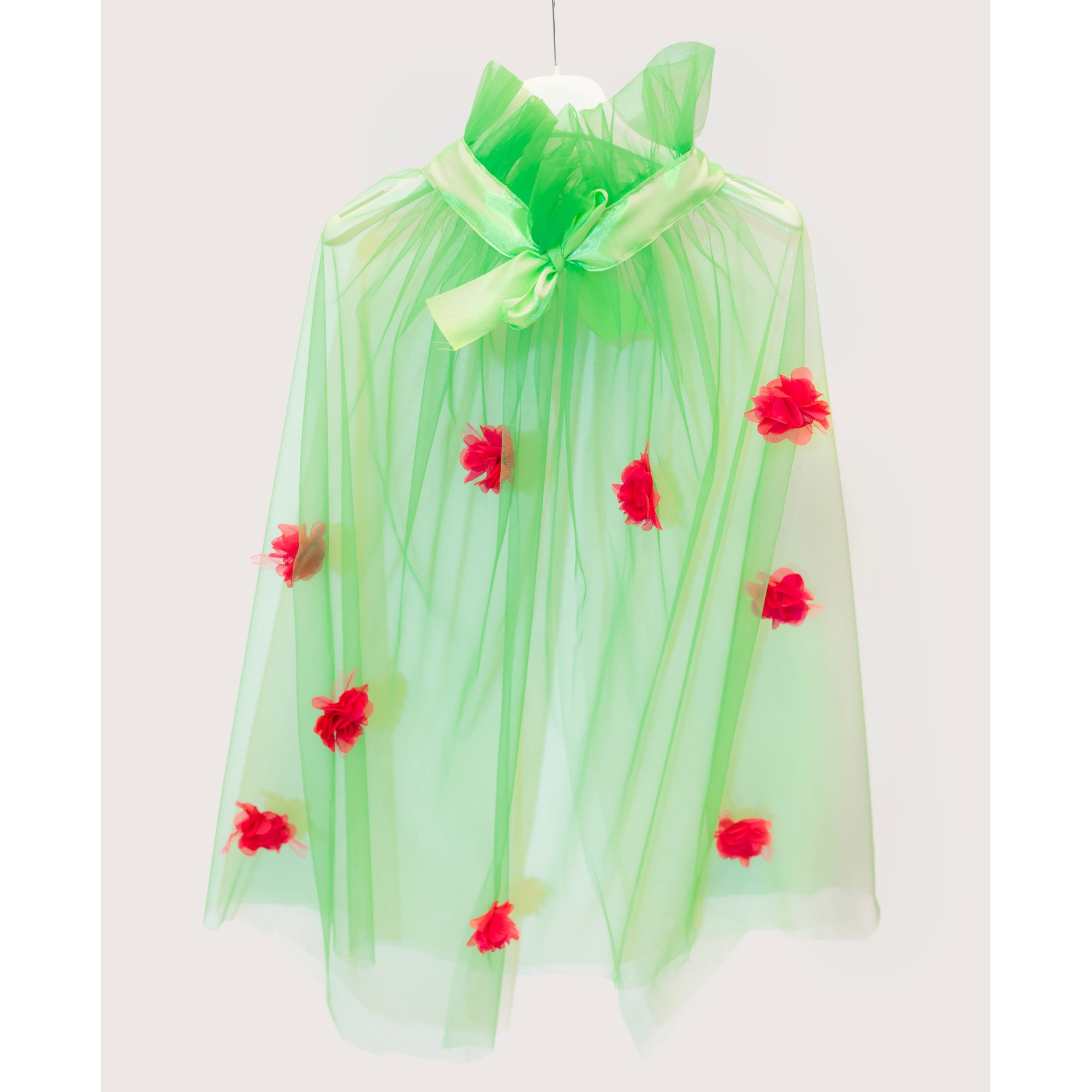 Costum Zana Florilor, 2 piese, Rochita cu floricele si Pelerina din ...