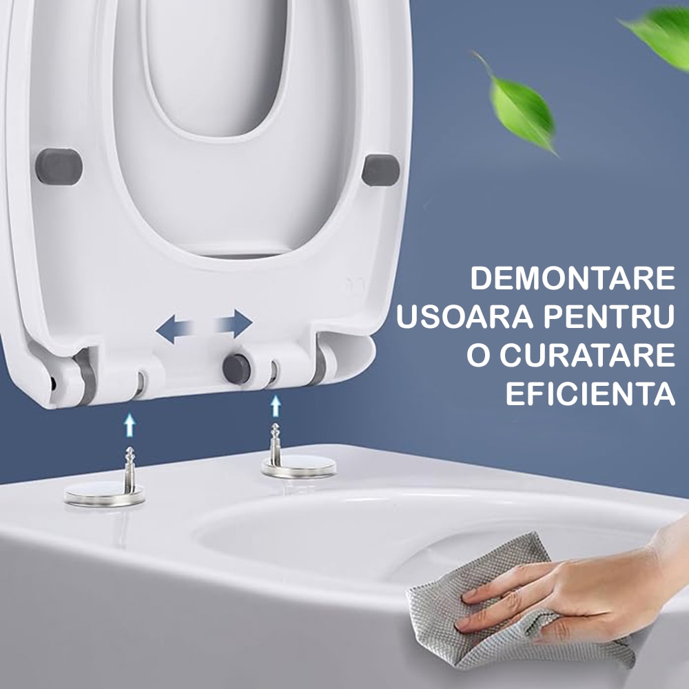 Colac WC EDAR Pentru Copii si Adulti, Capac 2 In 1, Cu Reductie ...