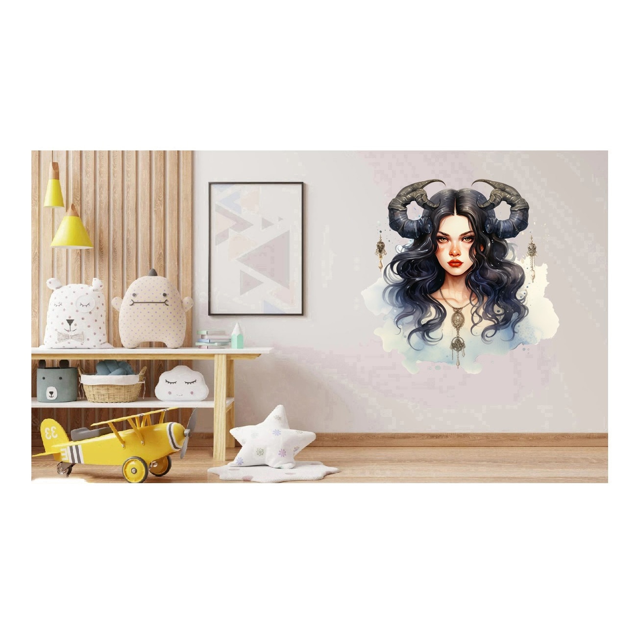 Sticker decorativ, Zodia Scorpion, Negru, 12204ST-12 - eMAG.ro