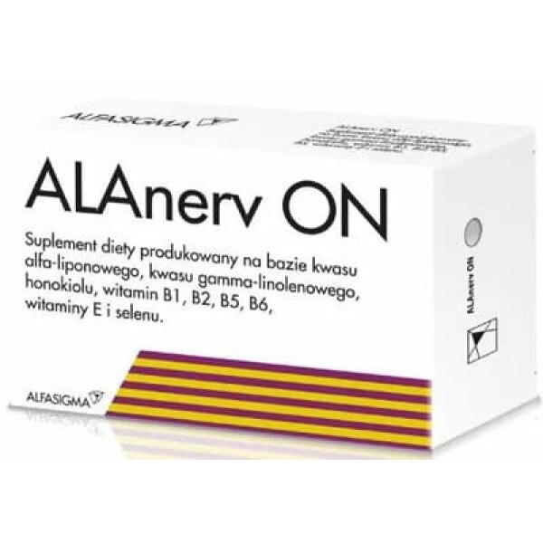 ALAnerv On, Alfasigma, Acid alfa-lipotic, 30 capsule - eMAG.ro