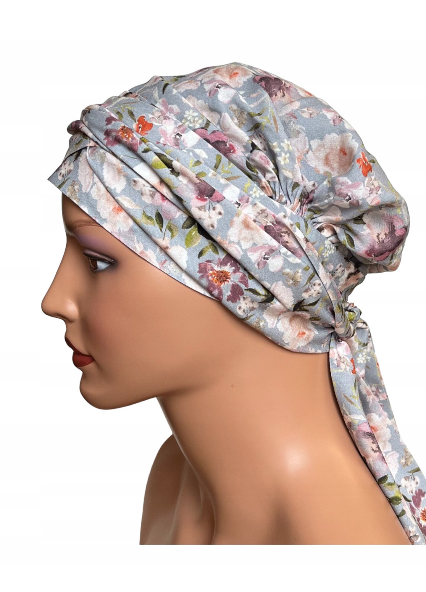 Turban dama, Eva Design, Viscoza, Multicolor, One Size - eMAG.ro