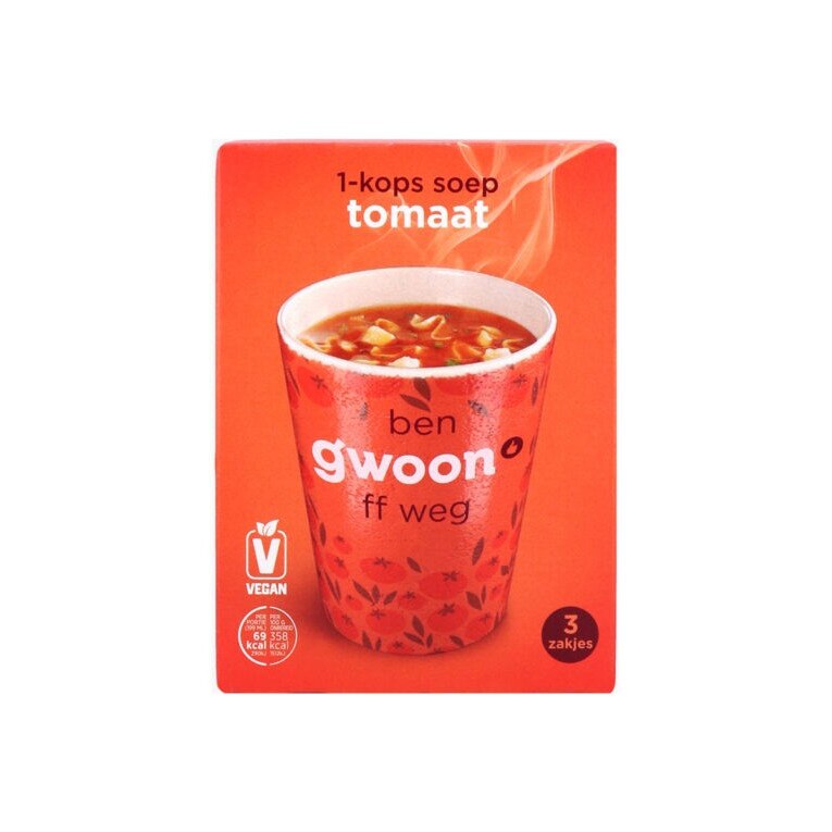 Supa instant, G'woon, de rosii, 3x19g - eMAG.ro