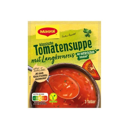 Supa de rosii Supa de rosii cu orez bob lung (plic), pentru 750 ml ...