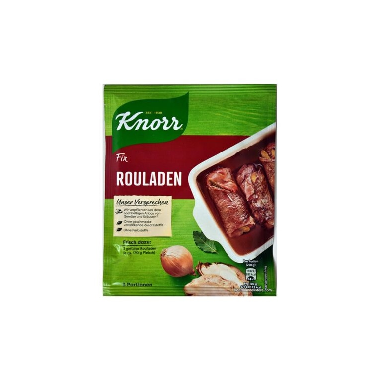 Sos, Knorr Fix, consistent, pentru rulade, 31g - eMAG.ro