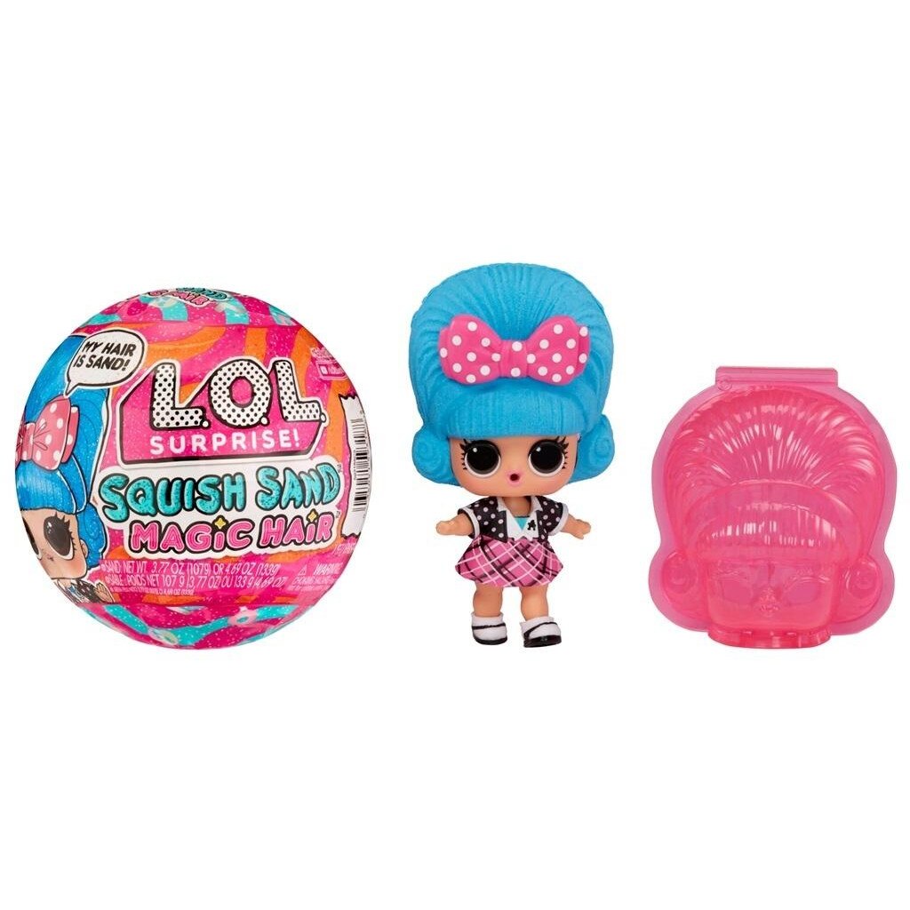 Papusa, LOL Surprise, Squish Sand Tots Asst, Plastic, +4ani, Multicolor ...