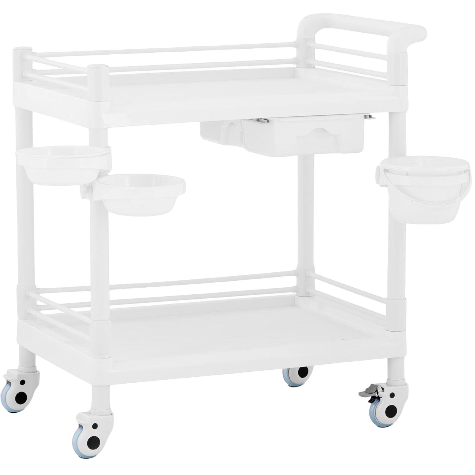 Carucior de laborator cosmetic, Steinberg System, Plastic, 83 x 53 x 91 ...