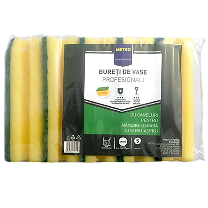 Bureti De Vase Profesionali, 10 bucati, Metro Professional - eMAG.ro