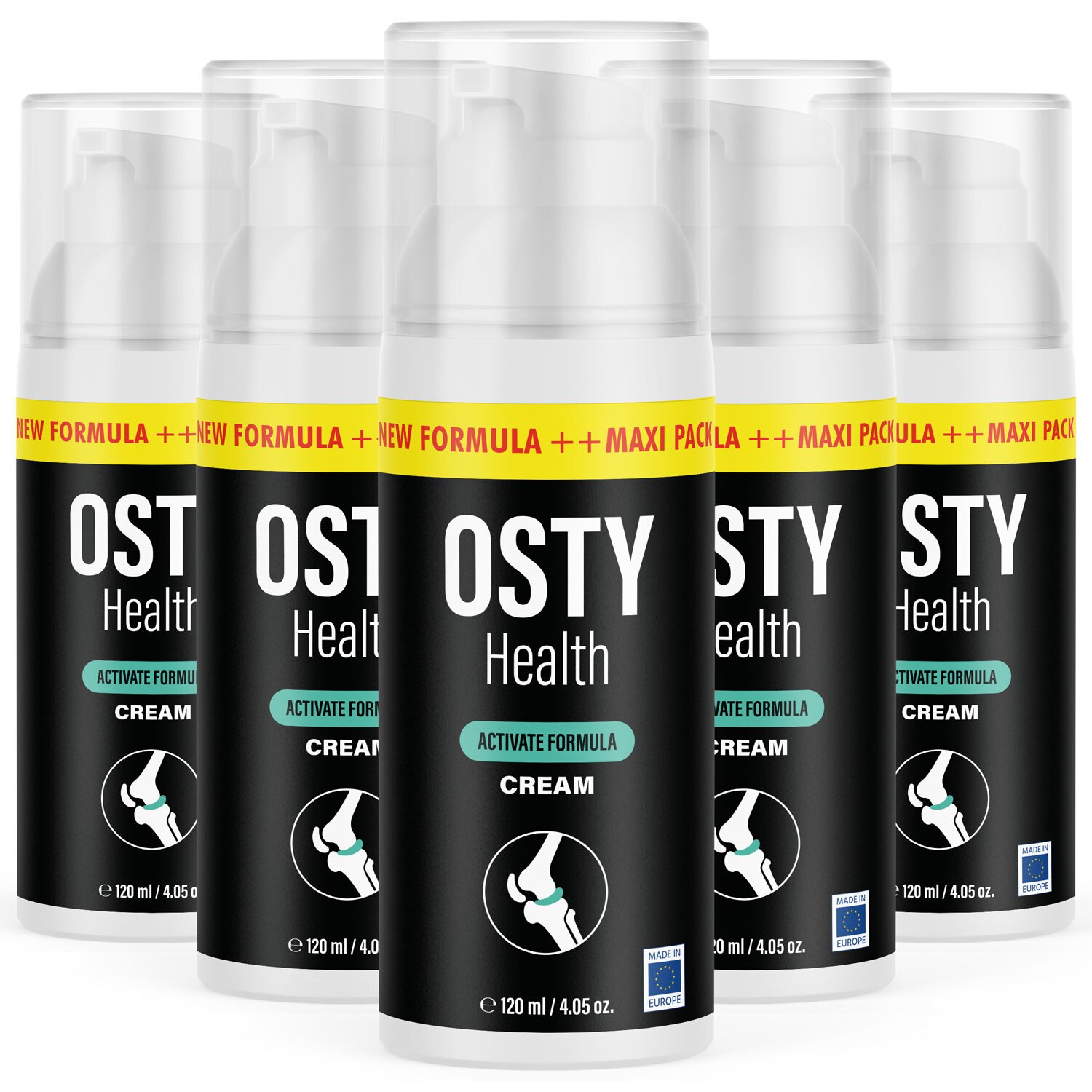 Crema, OstyHealth, pentru ingrijire relaxanta si calmanta, 5x120 ml ...