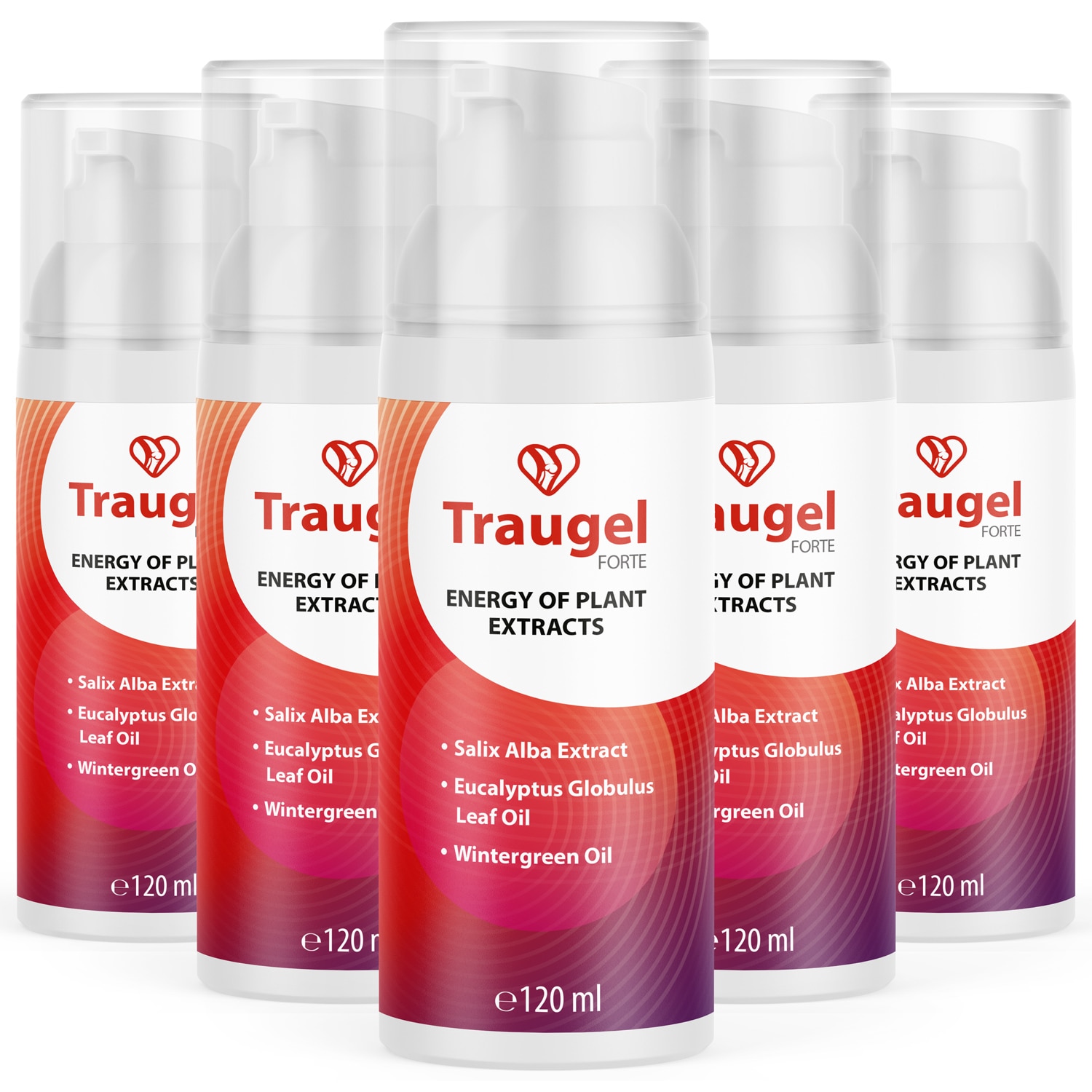 Крем Traugel Forte, от растителни екстракти, 5x120 мл - eMAG.bg