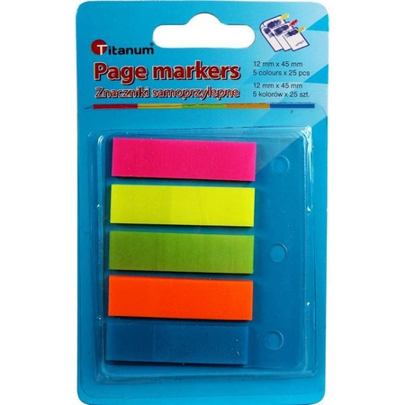 Markere fluorescente autoadezive, Stabilo, 12 x 45 mm, Multicolor - eMAG.ro