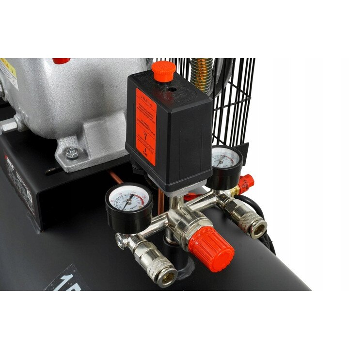 Compresor aer comprimat 150L 230V 3CP 250L min 2 cilindri (V81120 ...