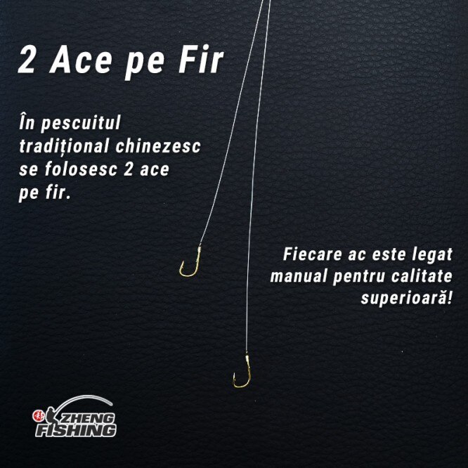 Set 10 Ace pescuit, pentru undita, caras, crap, ten, Zhengfishing ...