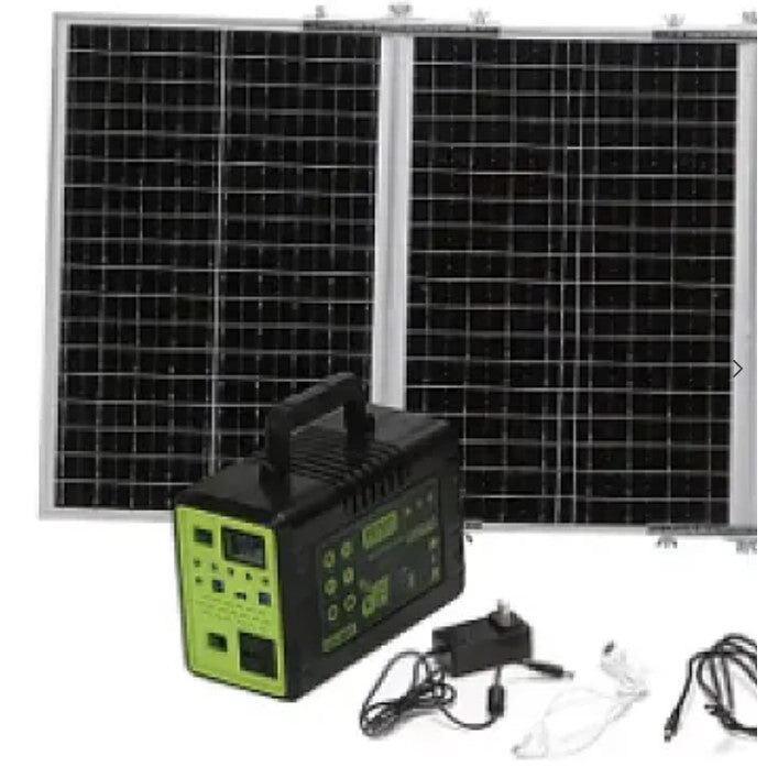 Kit solar GDPLUS GD-8001 de iluminat cu 1 panou solar - eMAG.ro