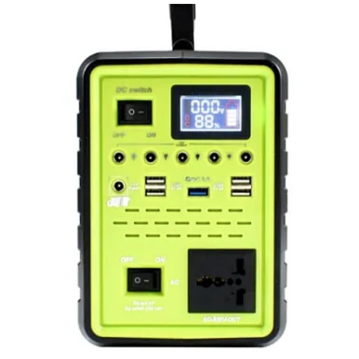 Kit solar GDPLUS GD-8001 de iluminat cu 1 panou solar - eMAG.ro