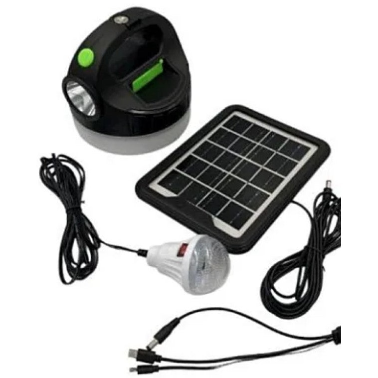 Kit solar GDPlus GD-P20 (P70) cu lampa multifunctionala - eMAG.ro