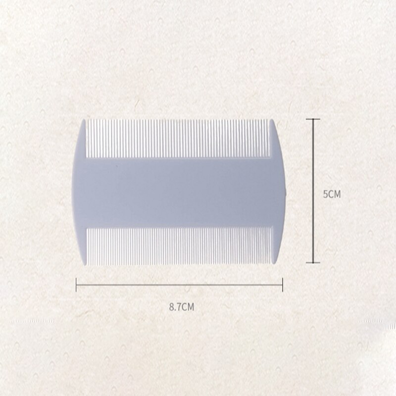 Pieptene pentru paduchi, LLWL, Plastic, 8.7x5cm, Alb - eMAG.ro