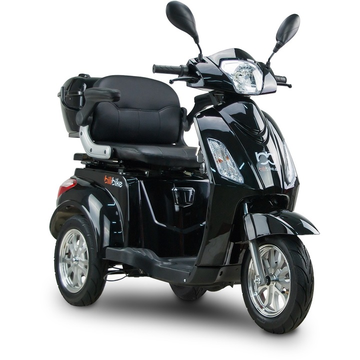 Triciclu electric BILI BIKE SHINO G2, scaun reglabil, 25 km/h ...