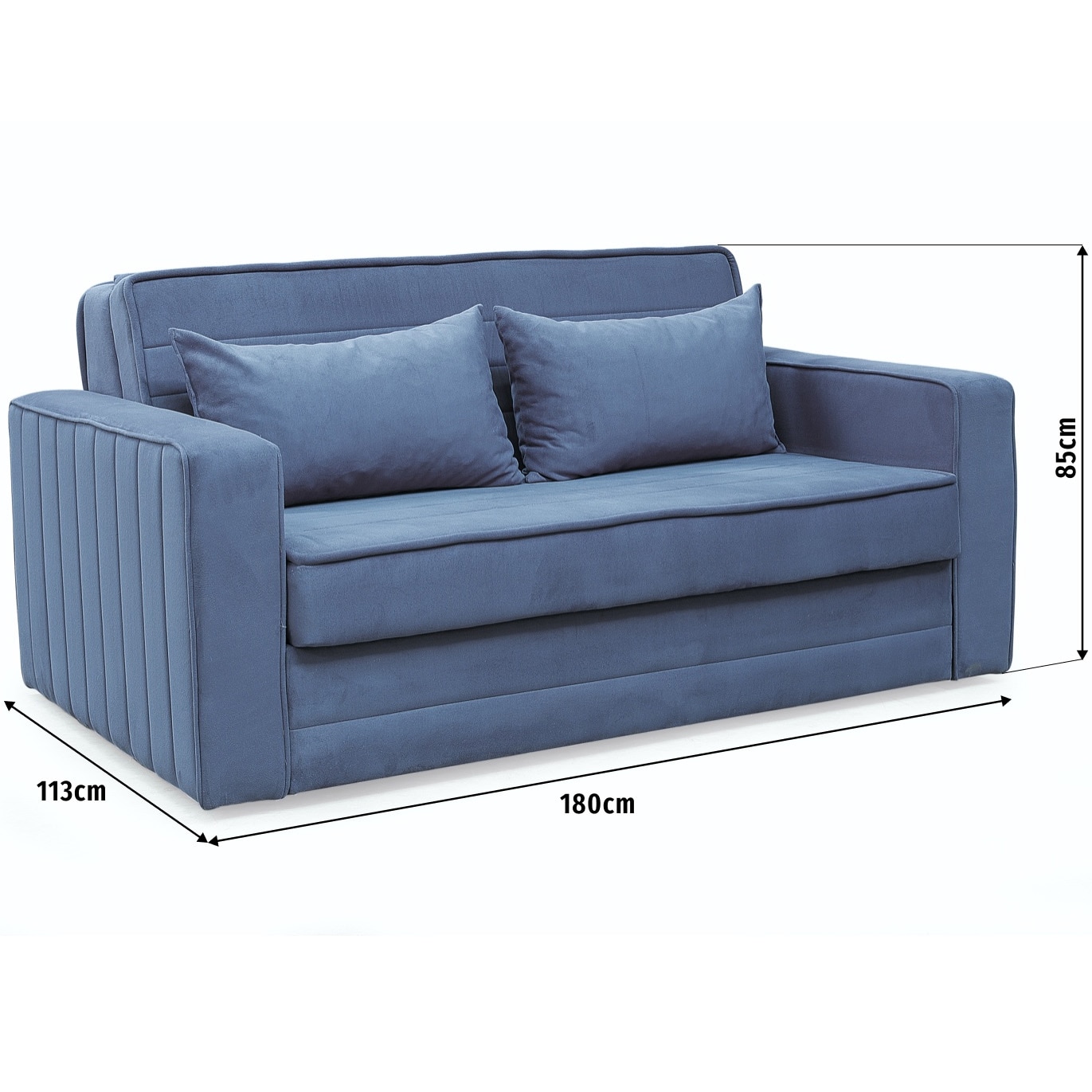 Canapea extensibila Modella Siena, dimensiuni 180X113X85 CM, suprafata ...