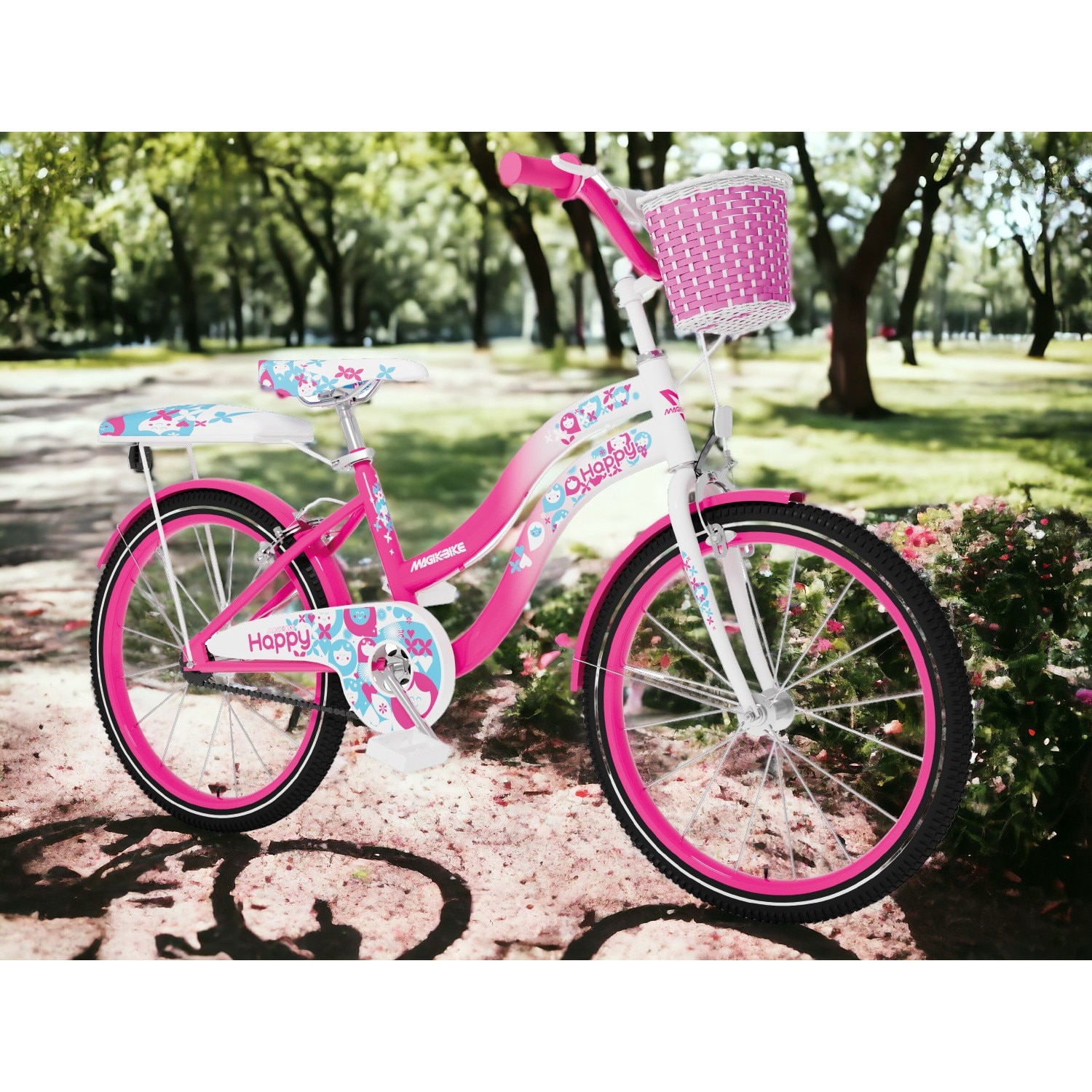 Gyerek bicikli, 20 colos kerekek, Magik Bikes, Bici Happy girls modell ...