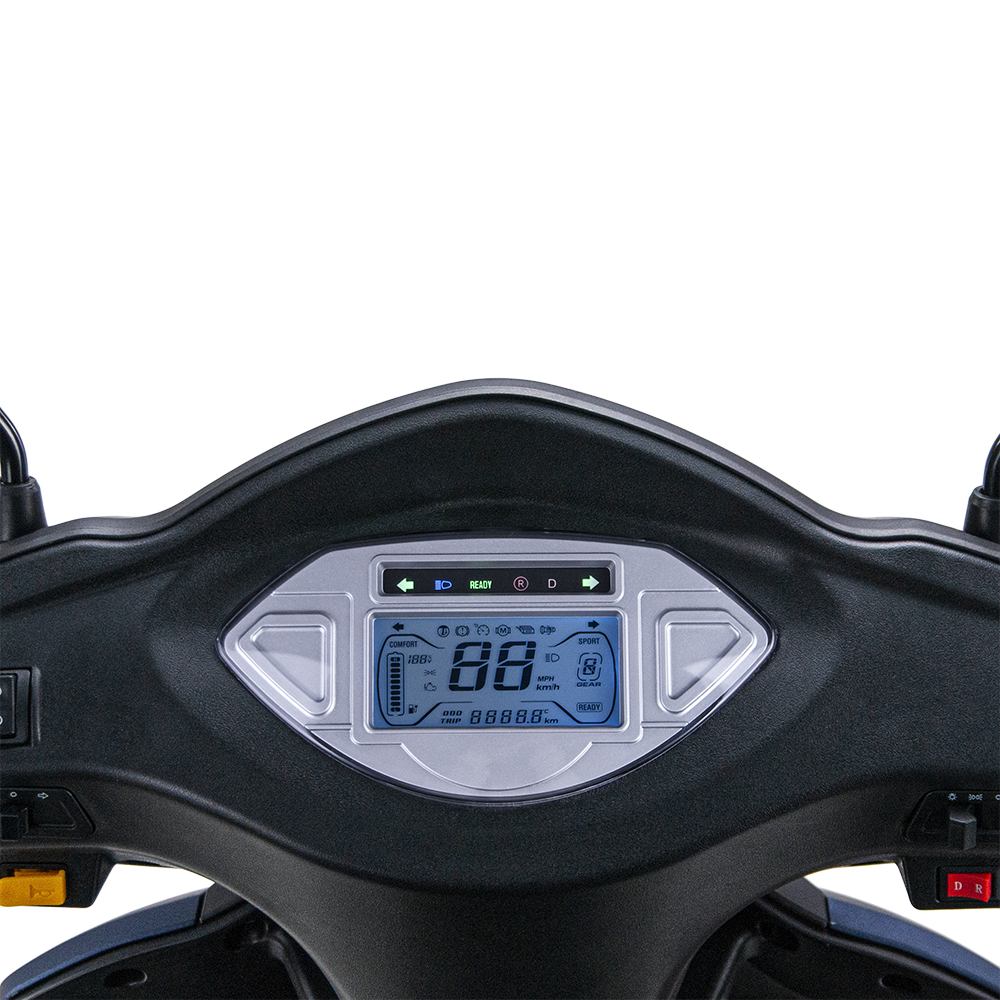 Triciclu electric BILI BIKE SHINO G5, 2 locuri, 25 km/h, reglabil, LED ...