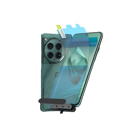 Folie de protectie 360 flexibila compatibila cu OnePlus 12, set de 2 ...