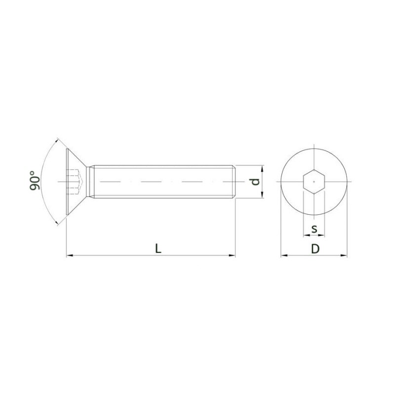 Set 100 Suruburi cap inecat imbus, M4x8, Otel zincat - eMAG.ro