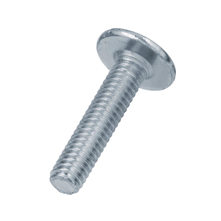 Surub Cap Bombat Saiba M6x12 Otel zincat 20 bucati - eMAG.ro