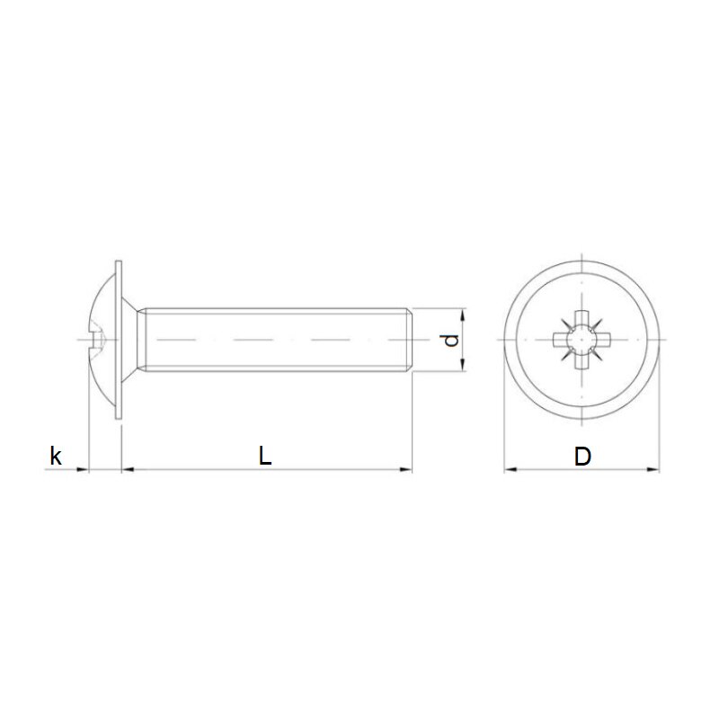 Surub Cap Bombat Saiba M5x10 Otel zincat 50 bucati - eMAG.ro
